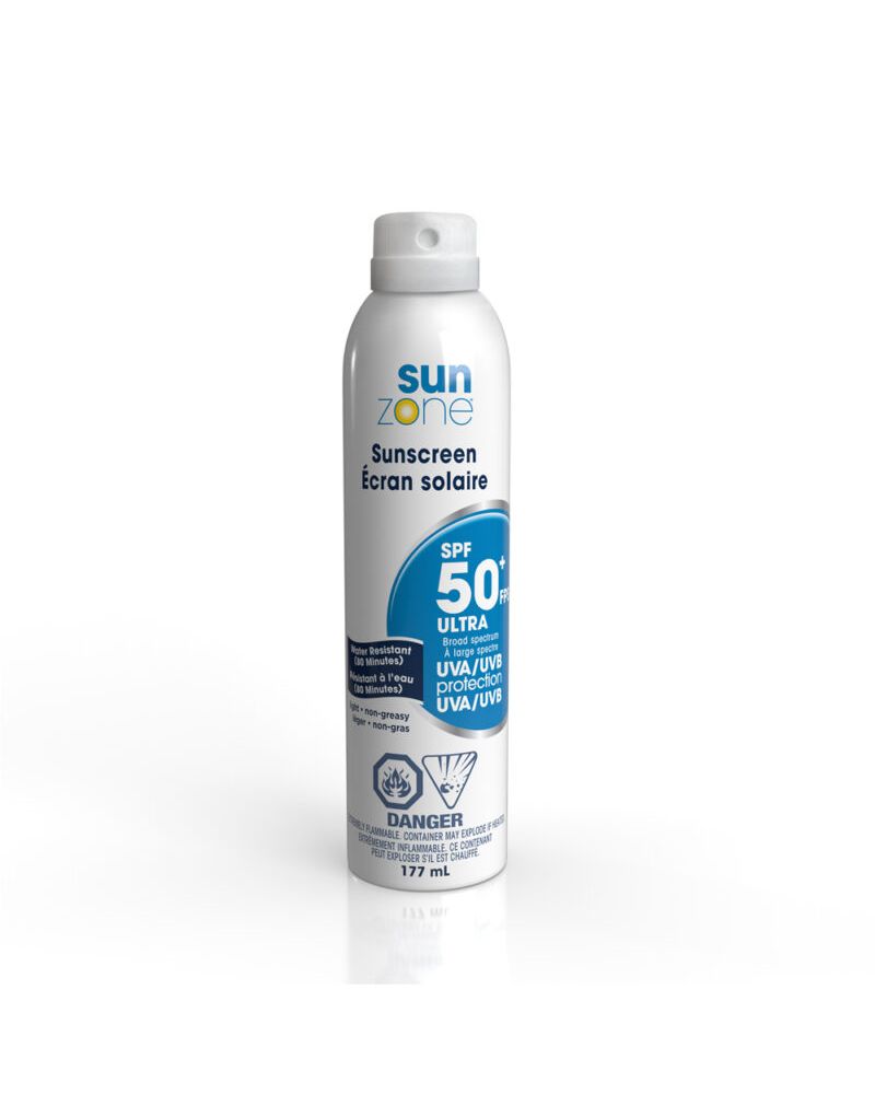 Sunzone, SPF 50+ Ultra Continuous Clear Spray 177ml ea